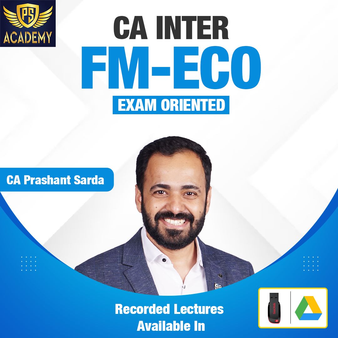 My Edu Needs-CA Inter FM-ECO Exam Oriented Batch My Edu Needs-CA Inter FM-ECO Exam Oriented Batch